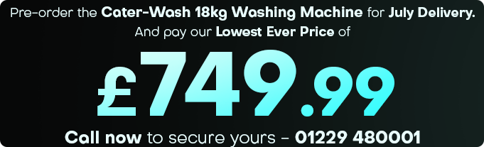 Cater Wash 18kg Large Capacity Washing Machine | Caterkwik