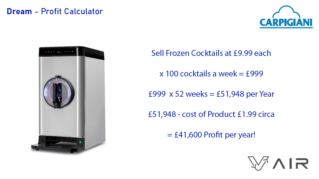 Carpigiani V-Dream Cocktail Slush Maker
