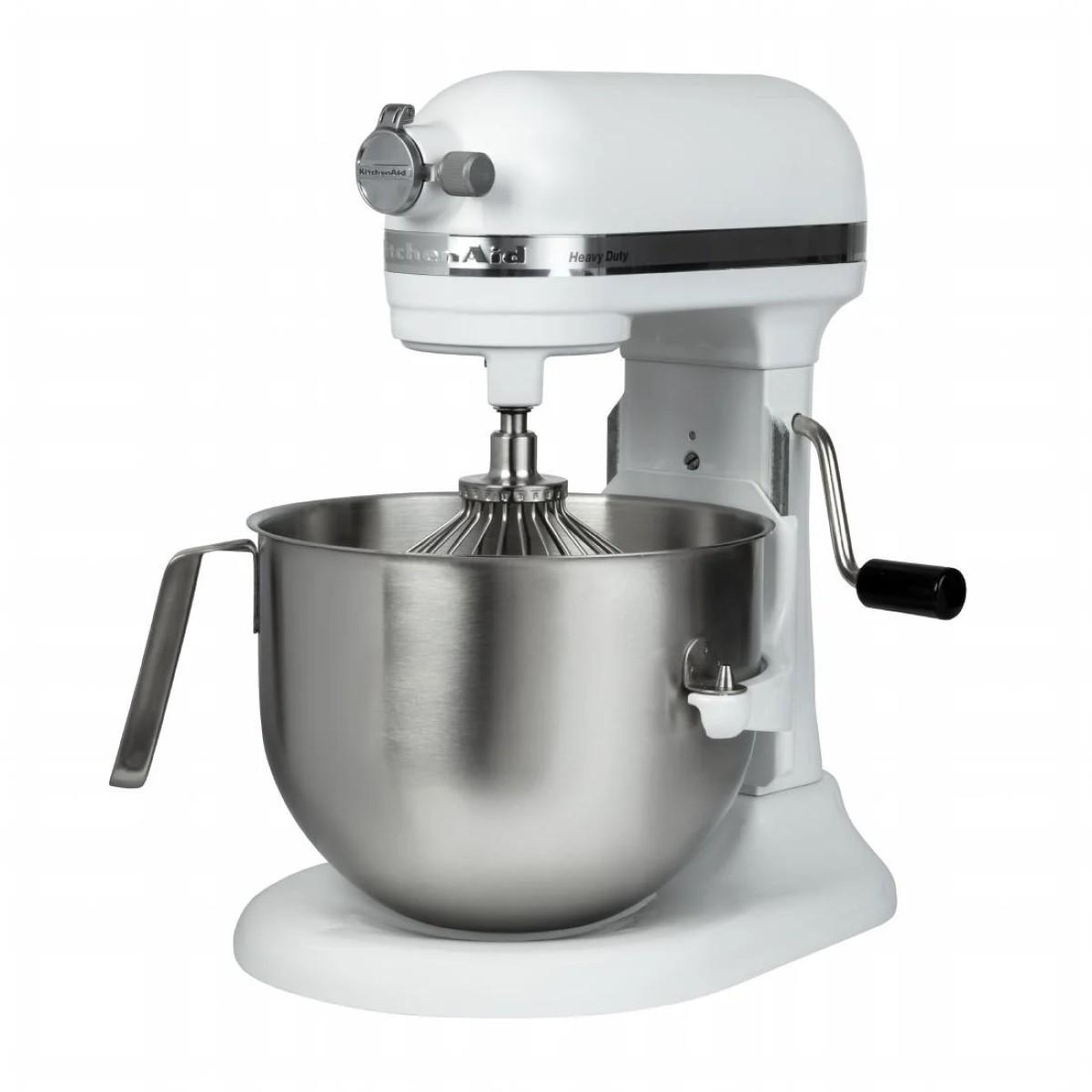 KitchenAid Heavy Duty Stand Mixer 6.9Ltr White - 5KSM7591XBWH