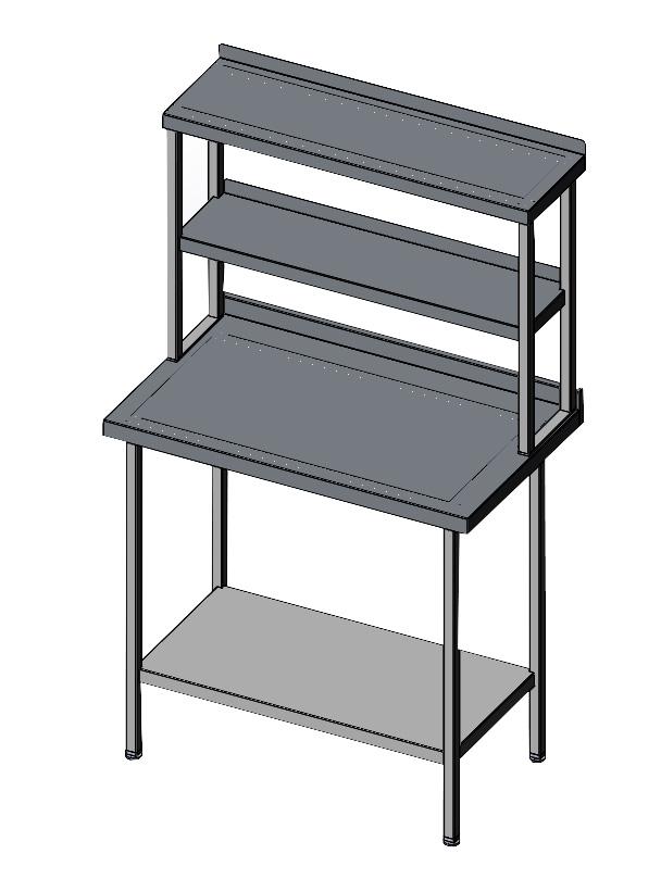 2-Tier Ambient Gantry W1800 x D300mm - Cater-Fabs | Caterkwik