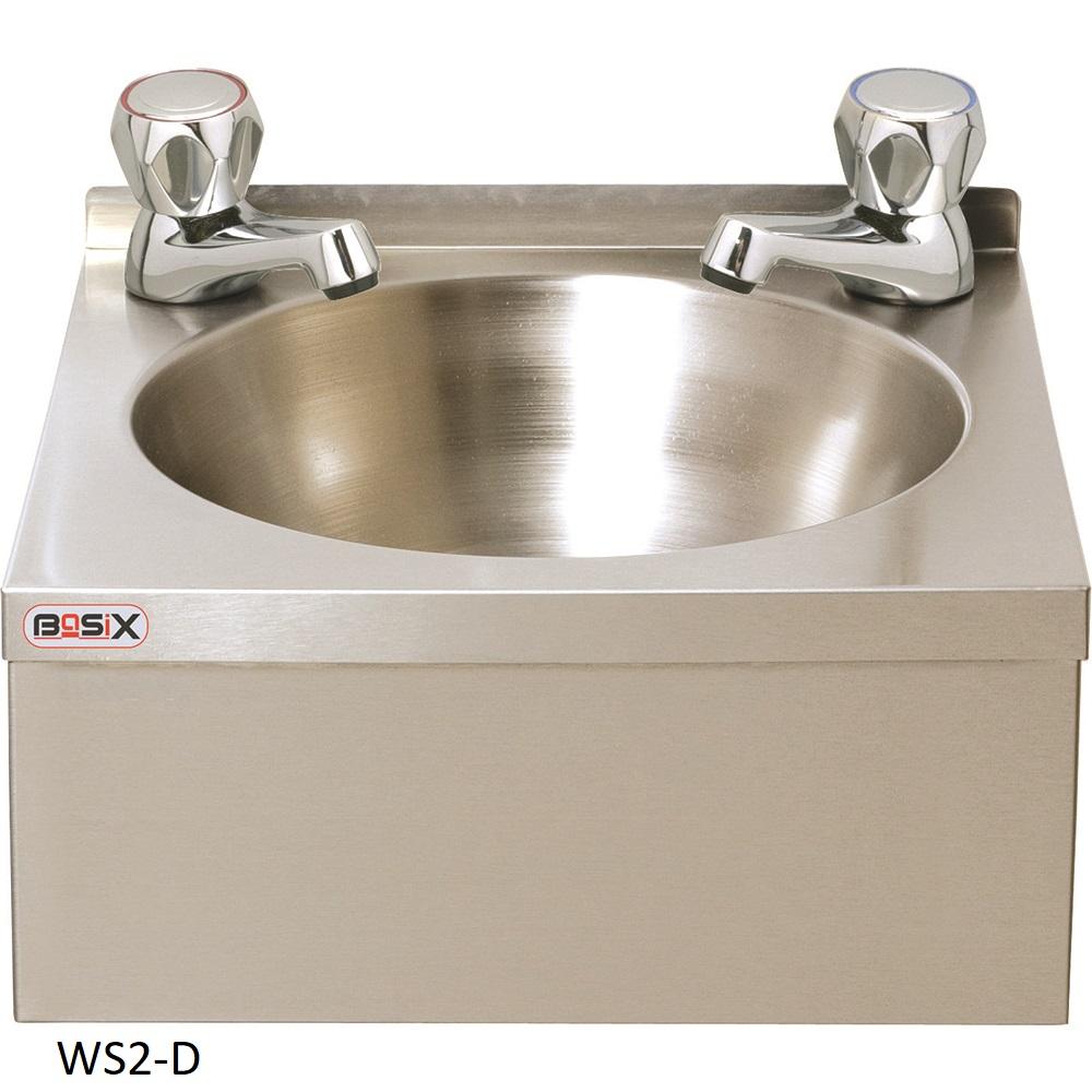 Mechline Basix WS2 stainless steel hand wash basin