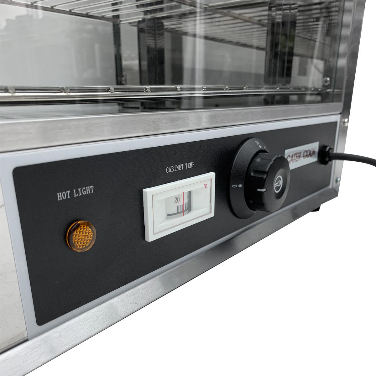 Cater-Cook Electric Heated Pie Cabinet - CK2865 - Approx 70 pies.