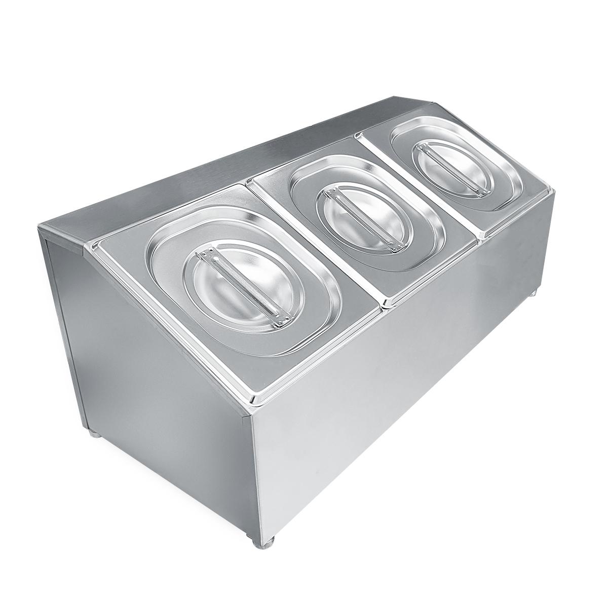 Cater-Cook 1/6 Gastronorm Rack - 3 Pans CK4163