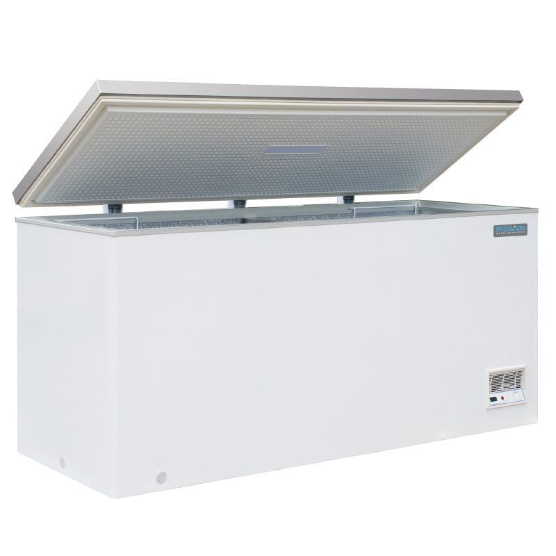 Polar 516 Litre Stainless Steel Lid Chest Freezer
