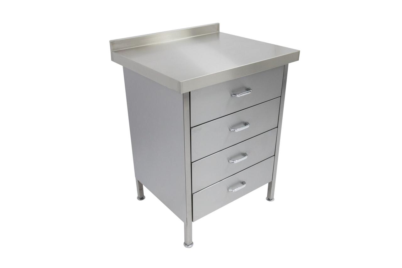 Parry Stainless Steel Drawer Units