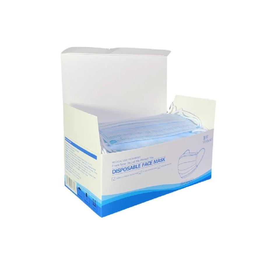 DS148 3-Ply Face Maks (Pack of 50) - EN 14683 Type I-certified (50 Pack)