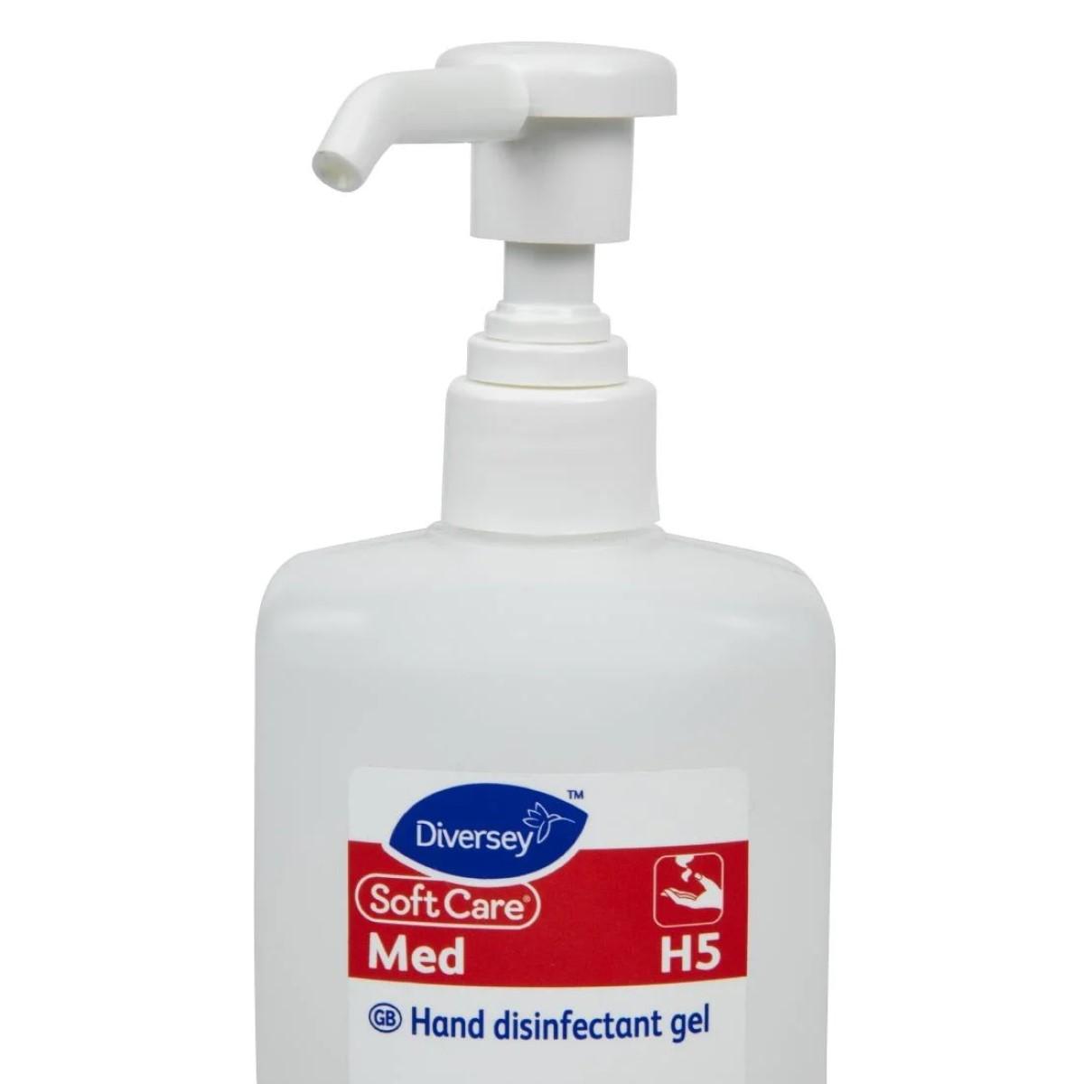 Diversey SoftCare H5 Alcohol Hand Sanitising Gel 500ml (Single Pack ...