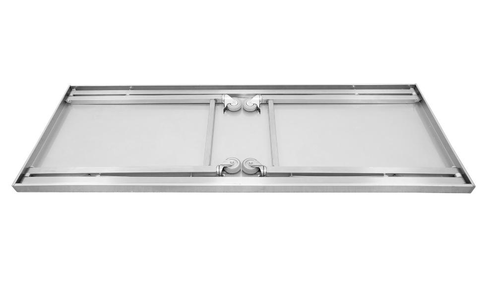 Parry Stainless Steel Foldable Table - Ideal For Outdoor Events ...