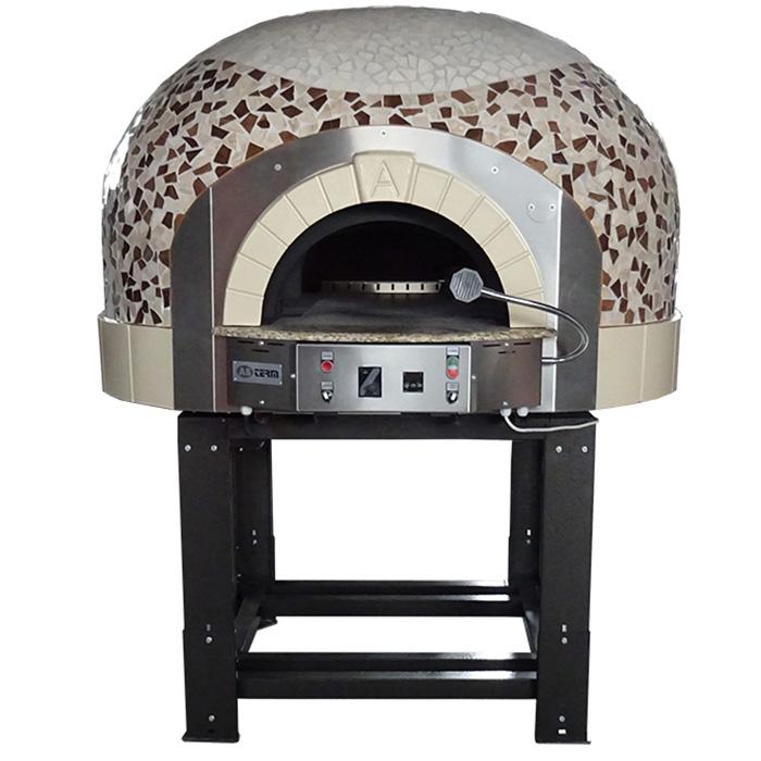 AS Term G100K Gas Fired Static Base Pizza Oven 4 x 12" Pizza - Mosaic ...