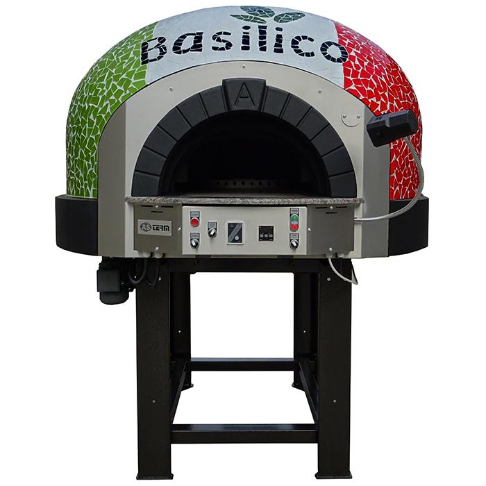 AS Term G120K Gas Fired Static Base Pizza Oven 7 x 12" Pizza - Mosaic ...