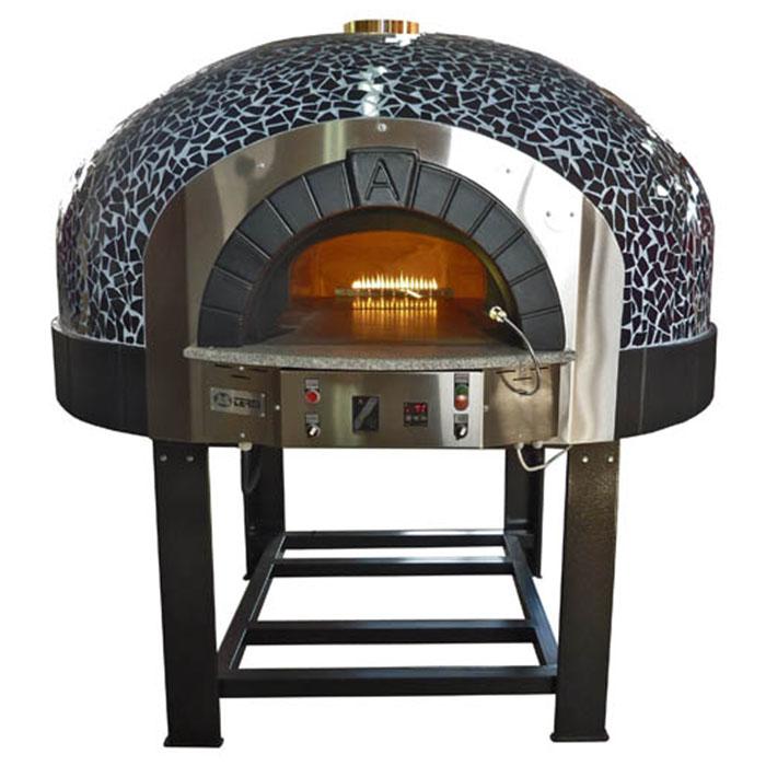 AS Term G160K Gas Fired Static Base Pizza Oven 13 x 12" Pizza - Mosaic ...
