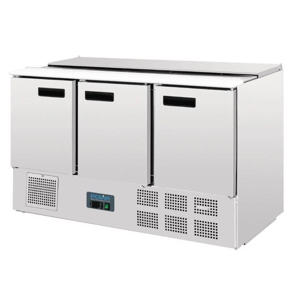 Polar G607 G-Series Refrigerated Saladette Counter 368Ltr
