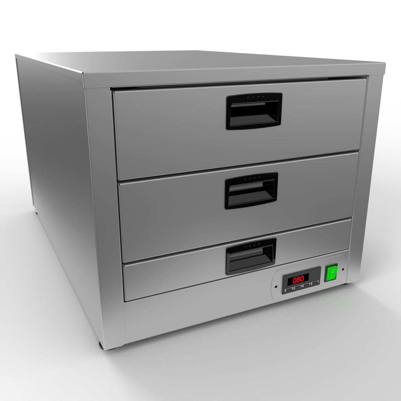 Food warming drawers