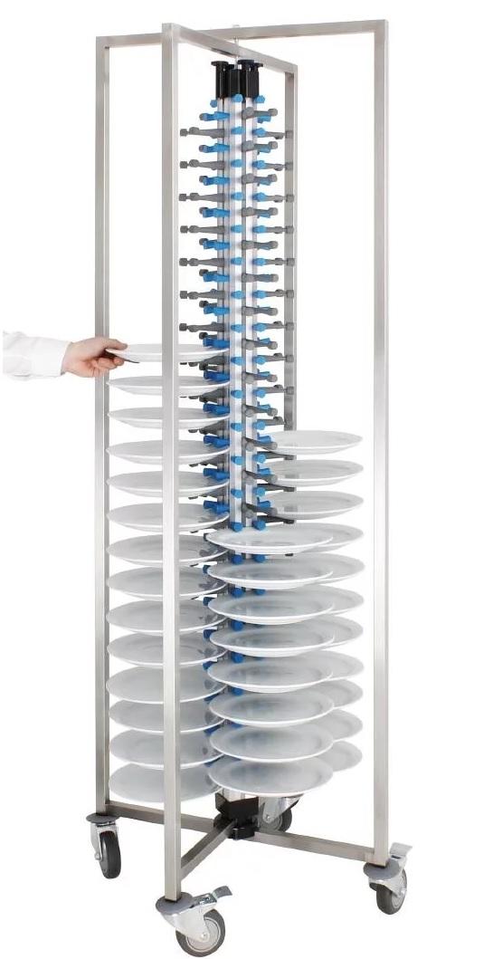 GK978 Vogue Mobile Plate Rack 84 Plates.