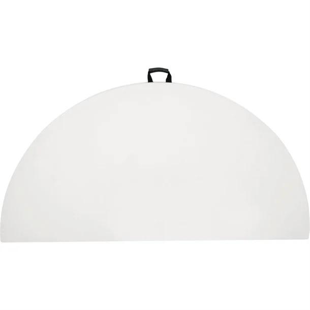 Bolero HC270 Round PE Centre Folding Table White 6ft