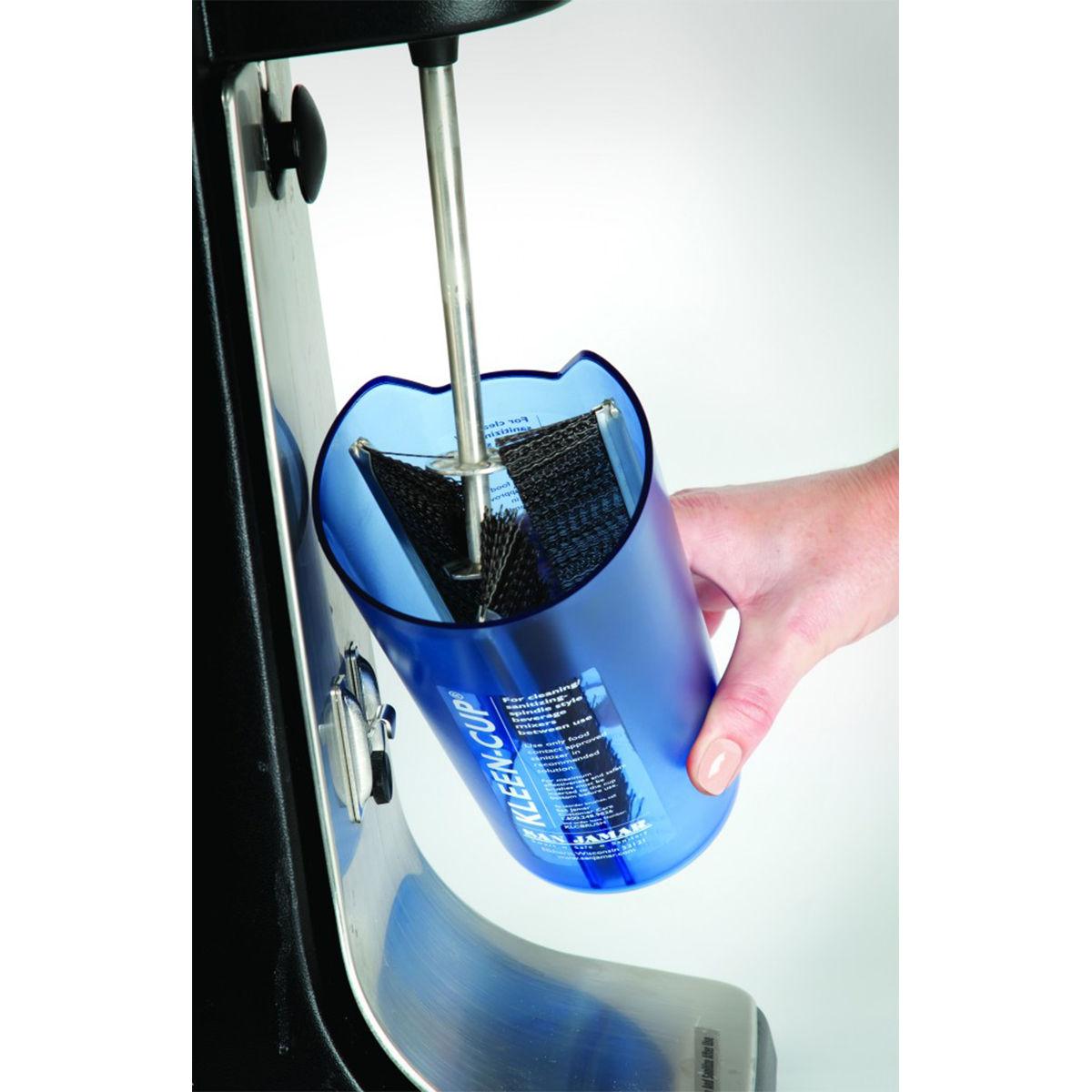 San Jamar KLC28C Kleen-Cup® Spindle Cleaner & Sanitiser