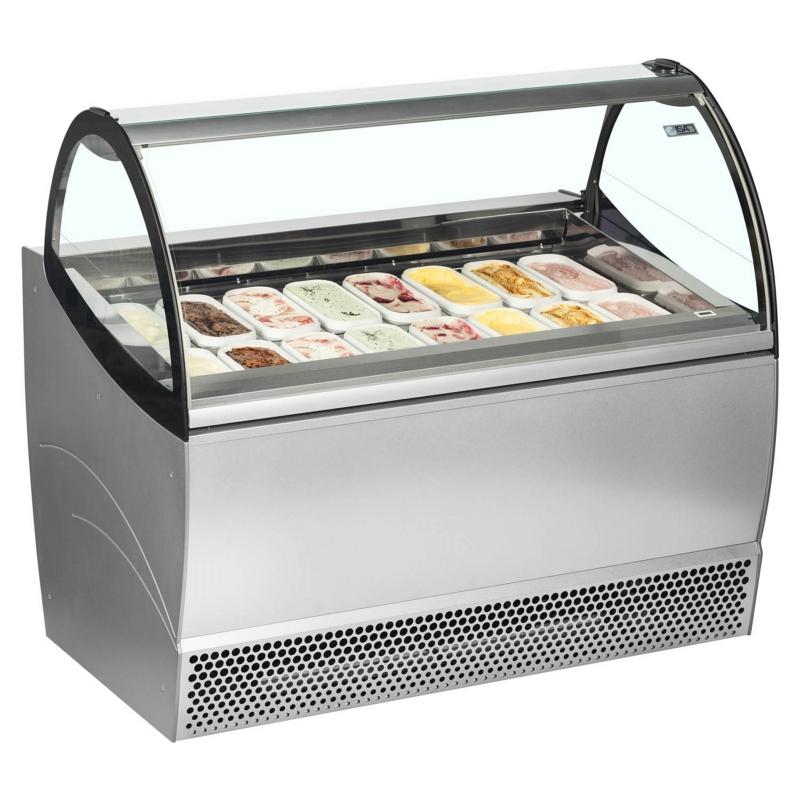 ISA MILLENNIUM Ventilated Ice Cream Display