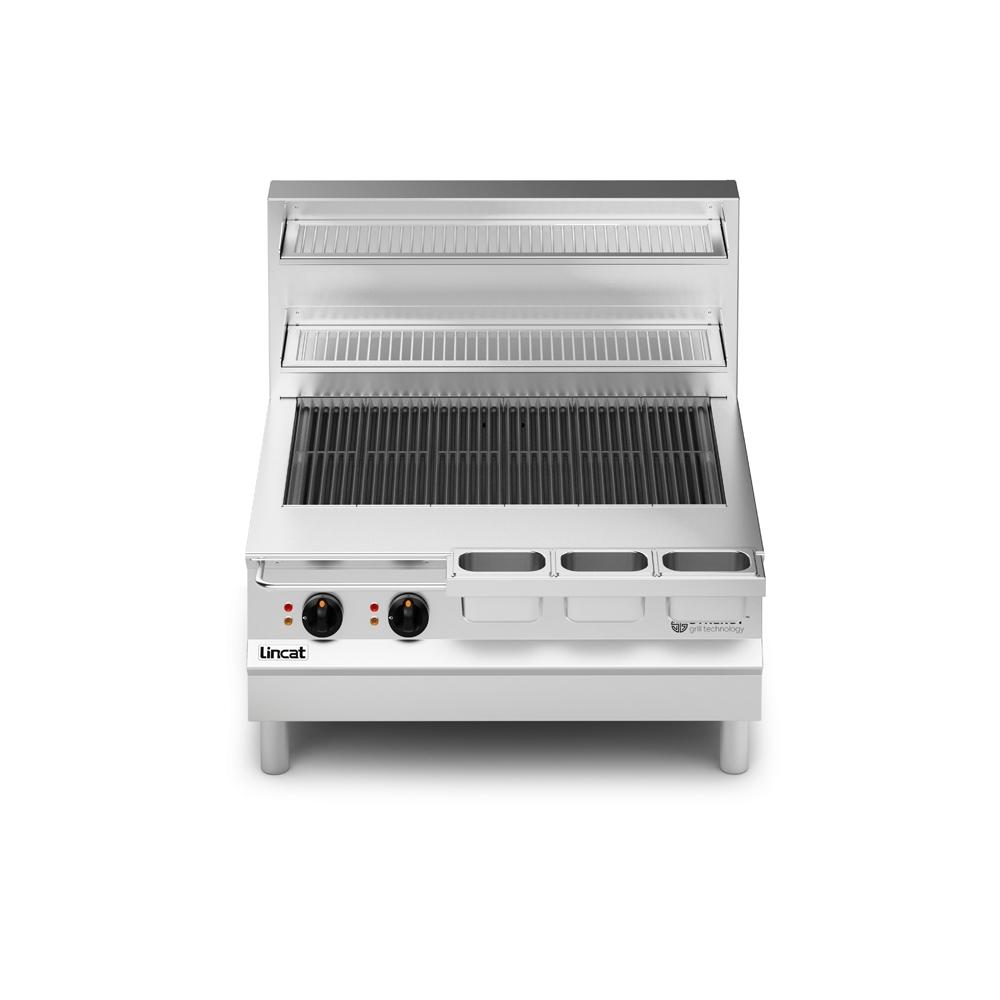 Lincat Opus 800 OG8411 Gas Chargrill With Synergy Grill Technology - W900mm