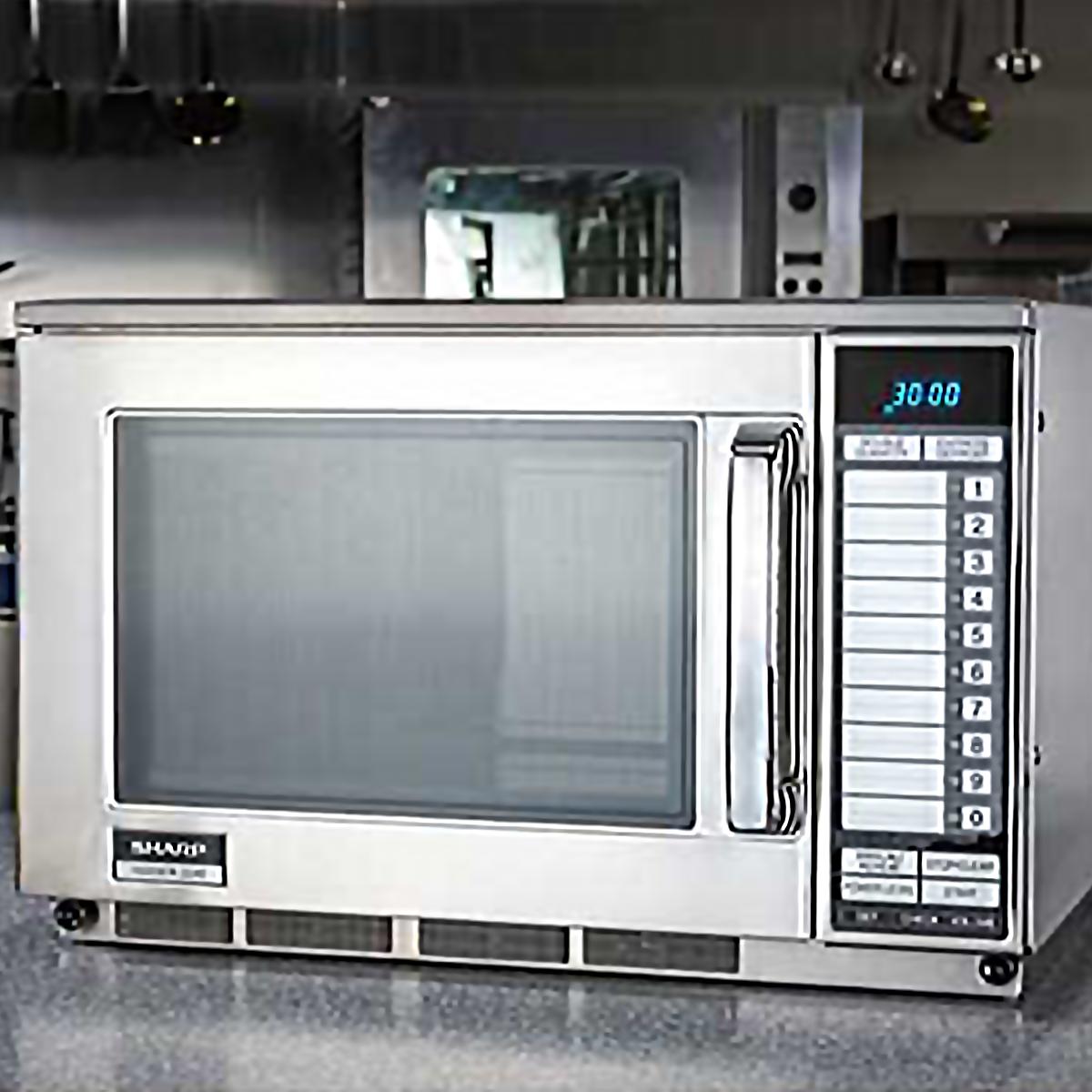 Sharp R22AT 1500W Commercial Microwave