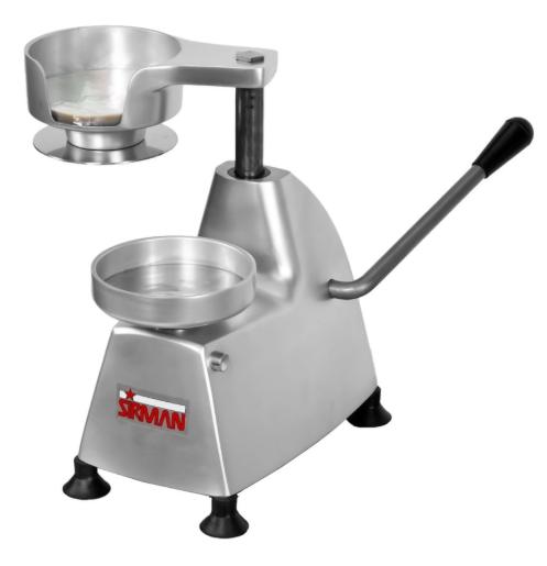 Sirman SA150 150mm / 6" Burger Press