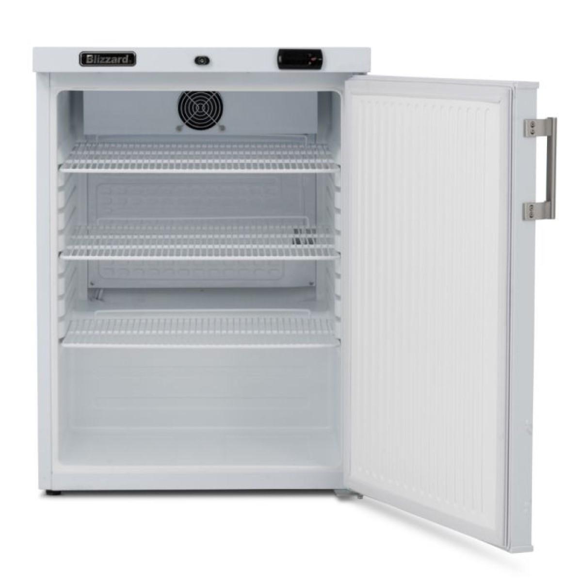Blizzard UCR140WH 145 Litre (98 Net Usable litre) Under Counter White ...
