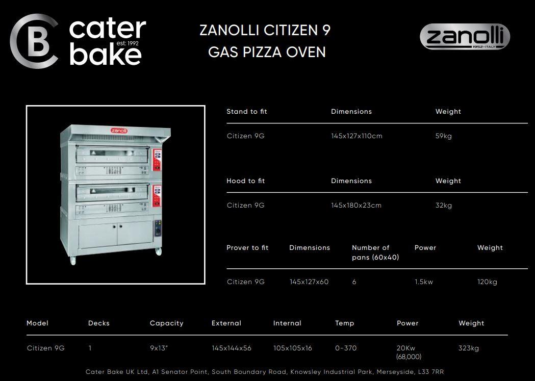 Zanolli Gas Pizza Oven